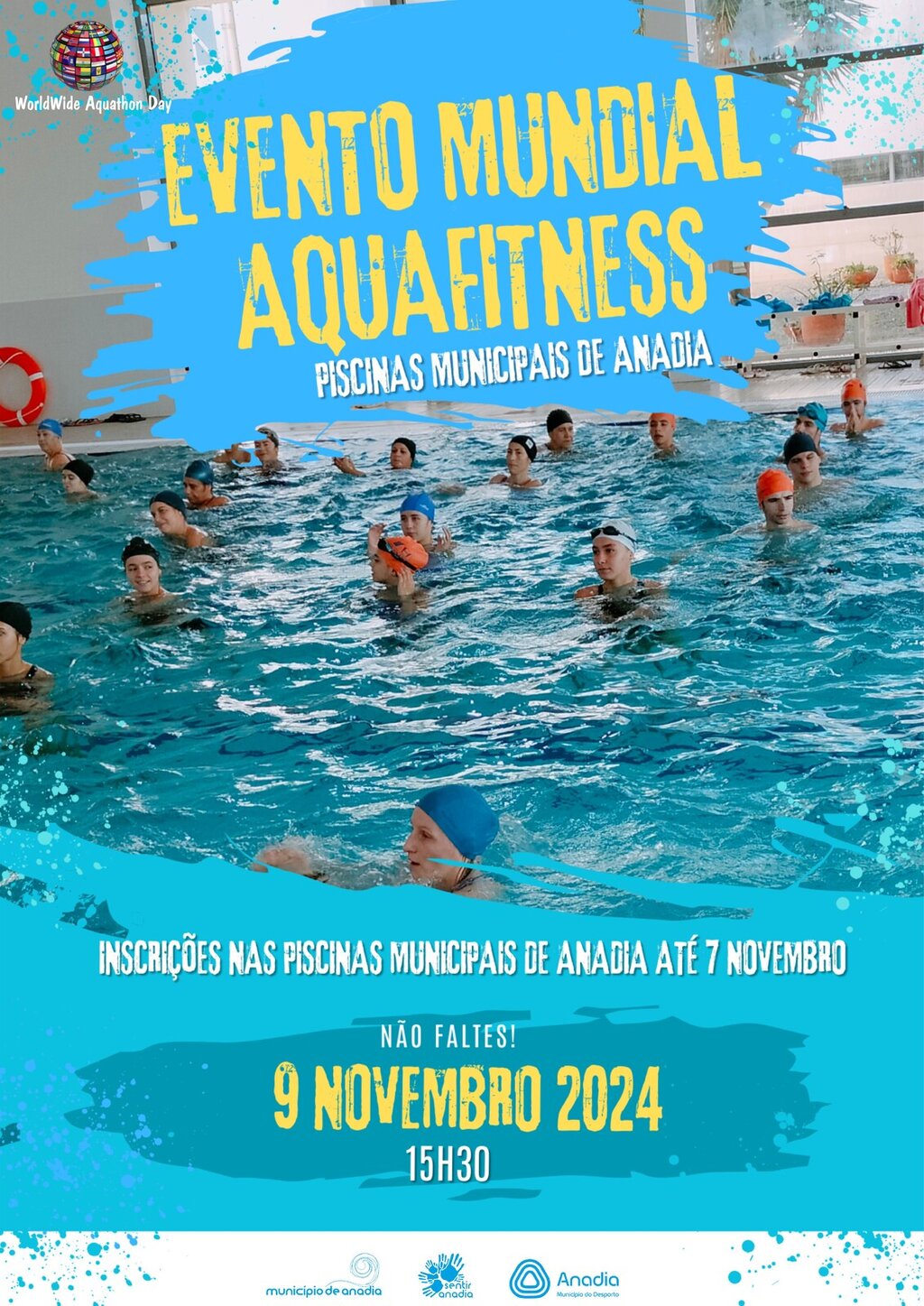 Anadia vai assinalar Dia Mundial do Aquafitness - Jornal de Anadia