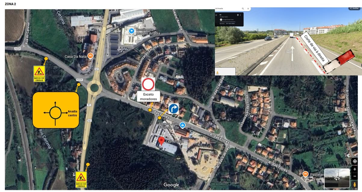 Construção de novo Lidl leva a nova rotunda em Anadia - Jornal de Anadia